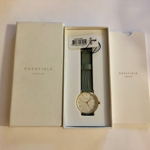 Rosefield | Accessories | The City Bloom Leaf Brush Watch | Poshmark